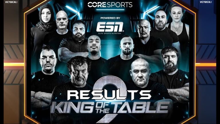 RESULTS: King of the Table 9 | Results, Video • ARMWRESTLING ...