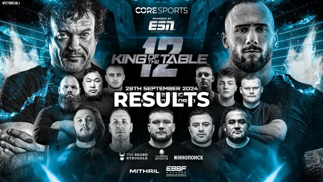 RESULTS: King of the Table 12 Supermatches Results • ARMWRESTLING ...